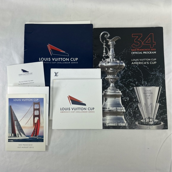 Louis Vuitton | Accessories | Louis Vuitton 23 Americas Cup Set Tie ...